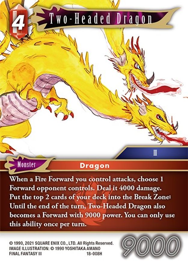 Two-Headed Dragon - Resurgence of Power - Final Fantasy TCG
