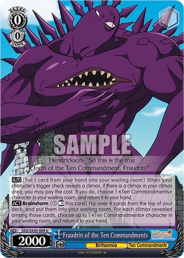 Fraudrin of the Ten Commandments - The Seven Deadly Sins: Revival of ...