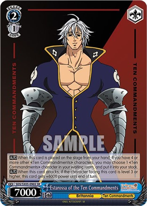 Estarossa of the Ten Commandments (SR) - The Seven Deadly Sins: Revival ...