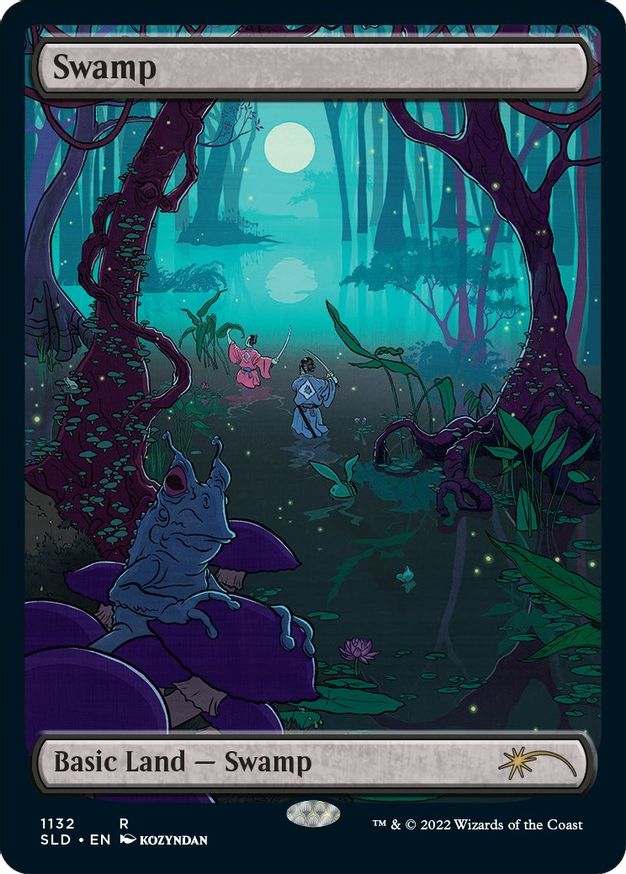 Swamp (1132) - Secret Lair Drop Series - Magic: The Gathering