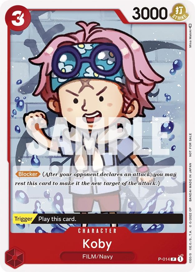 Koby (One Piece Film Red) - One Piece Promotion Cards - One Piece Card Game