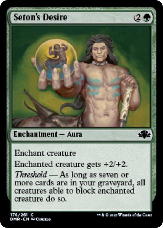 Seton's Desire - Dominaria Remastered - Magic: The Gathering