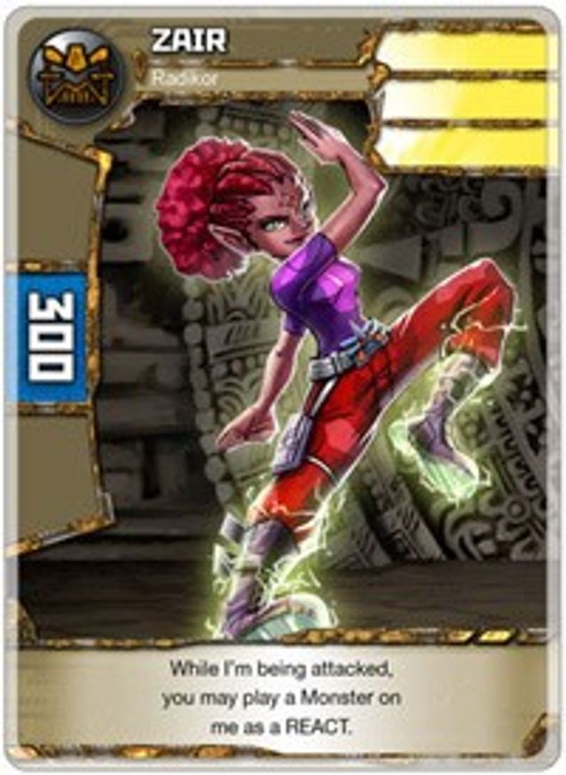 Zair - Radikor - Redakai Base Set - Redakai