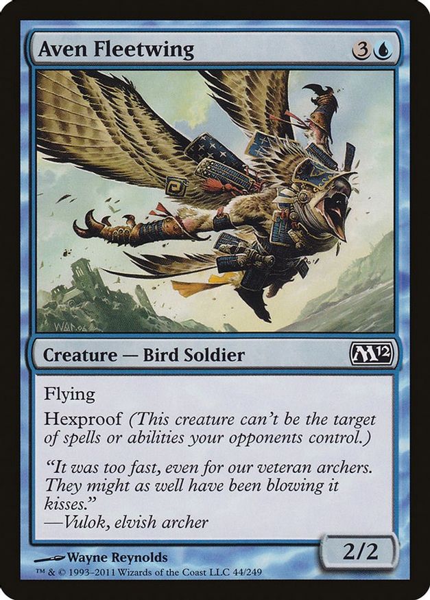Aven Fleetwing - Magic 2012 (M12) - Magic: The Gathering