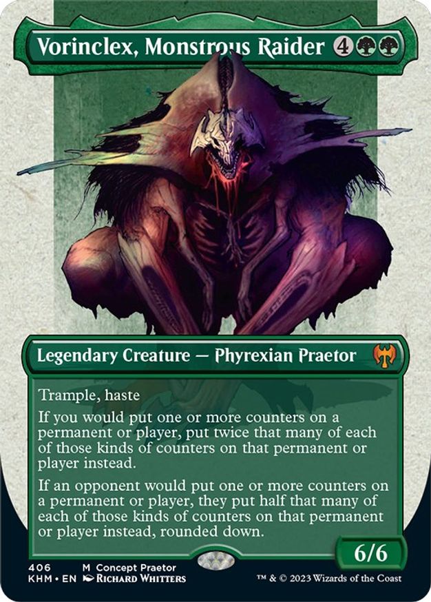 Vorinclex, Monstrous Raider (Concept Praetor) - Phyrexia: All Will Be ...