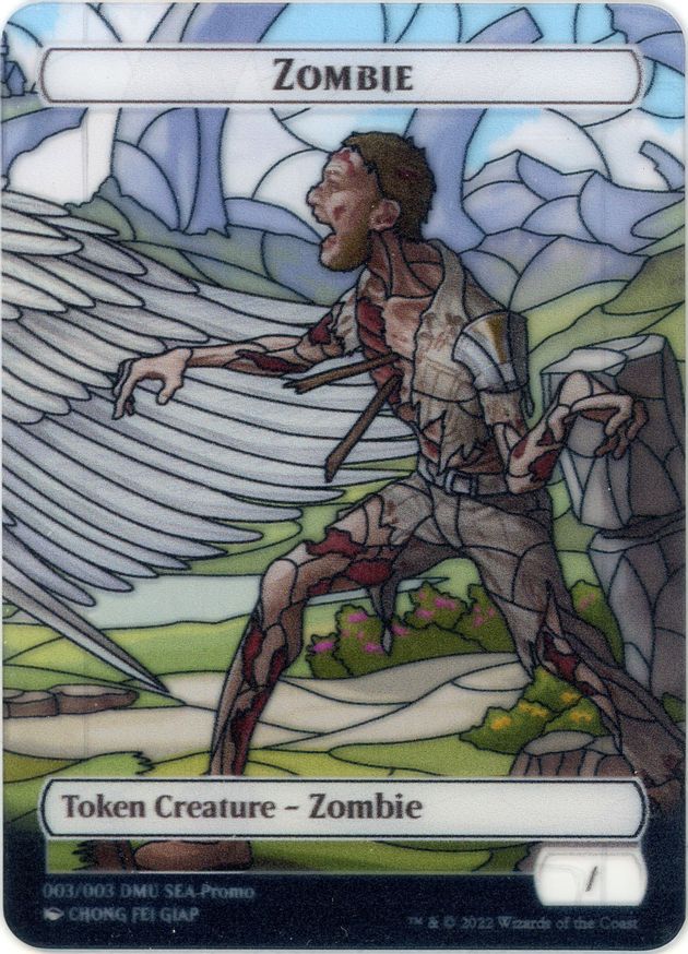 Zombie Token [SEA Exclusive] - Dominaria United - Magic: The Gathering