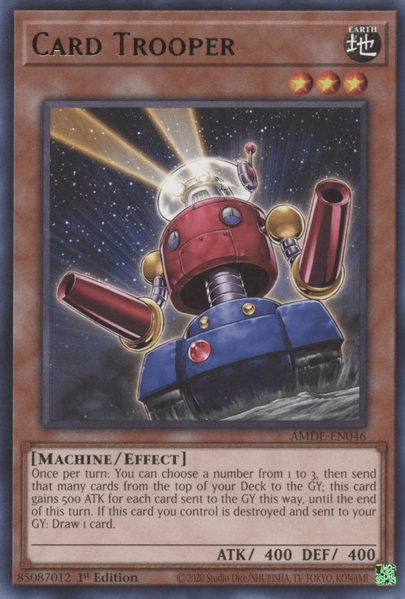 Card Trooper - Amazing Defenders - YuGiOh