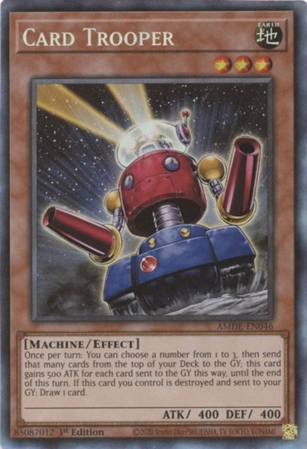 Card Trooper (CR) - Amazing Defenders - YuGiOh - TCGplayer.com