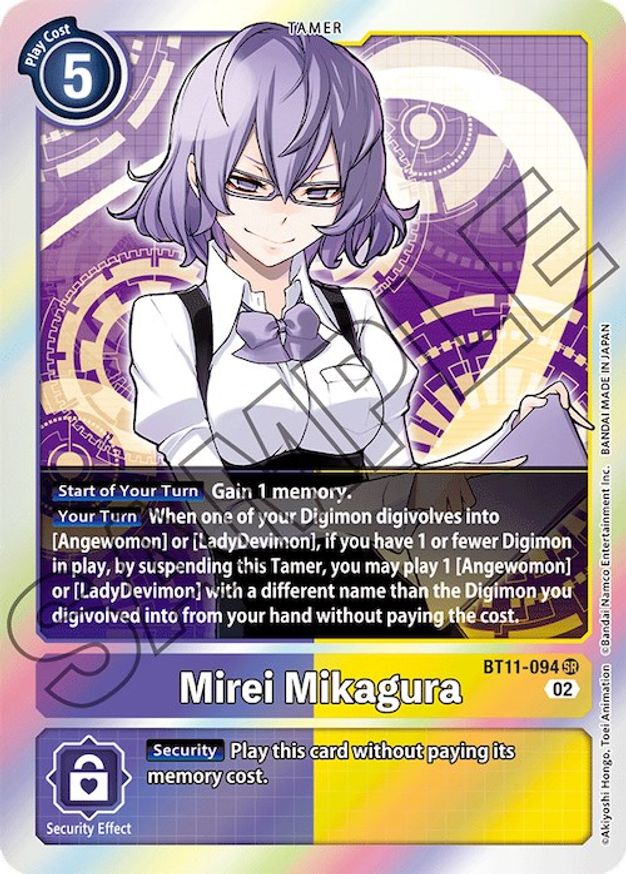Mirei Mikagura - Dimensional Phase - Digimon Card Game