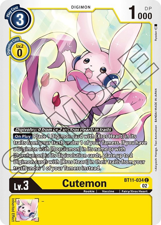 Cutemon - Dimensional Phase - Digimon Card Game