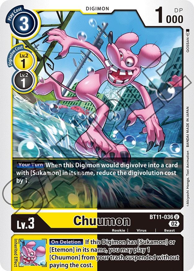 Chuumon - Dimensional Phase - Digimon Card Game