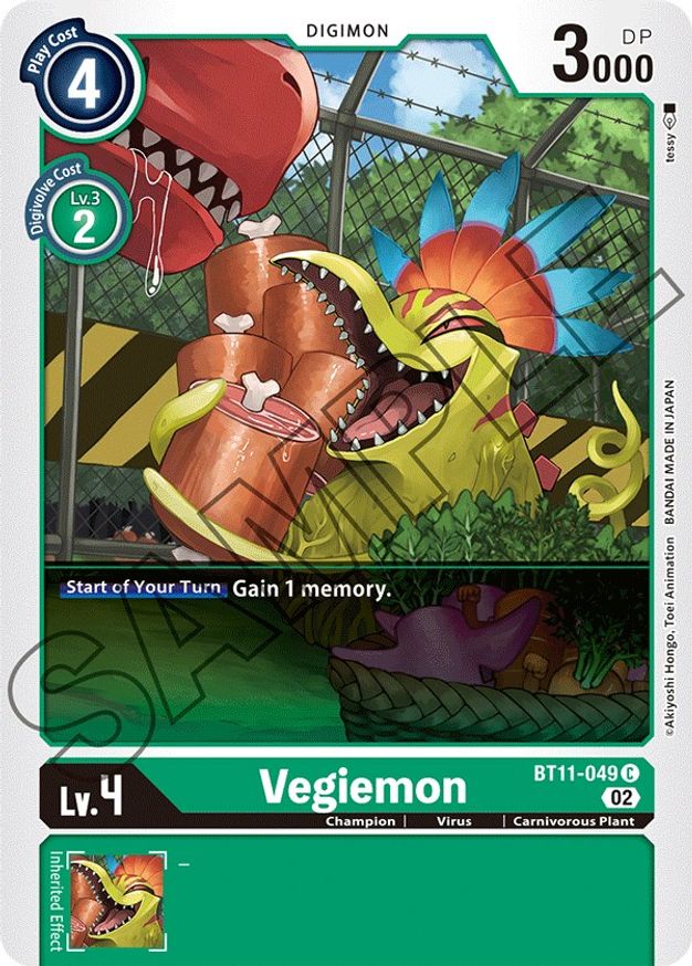 Vegiemon - Dimensional Phase - Digimon Card Game