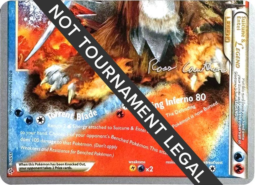 Suicune & Entei Legend LEGEND (95) - 2011 (Ross Cawthon) - World ...