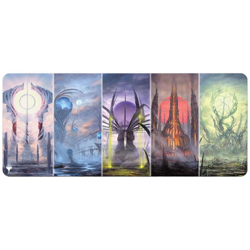 Phyrexia: All Will Be One Phyrexian Basic Land Tableaux 6ft Table ...