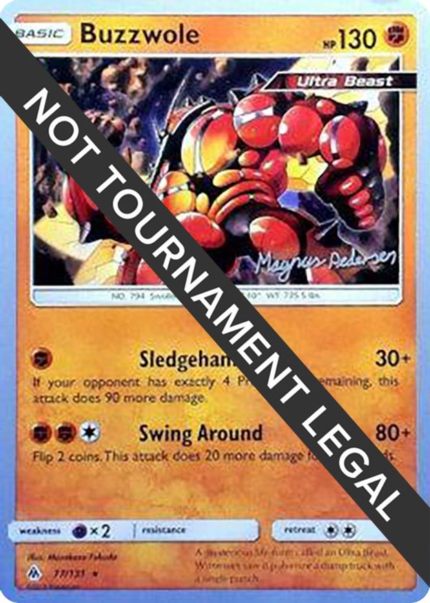 Buzzwole - 2018 (Magnus Pedersen) - World Championship Decks - Pokemon