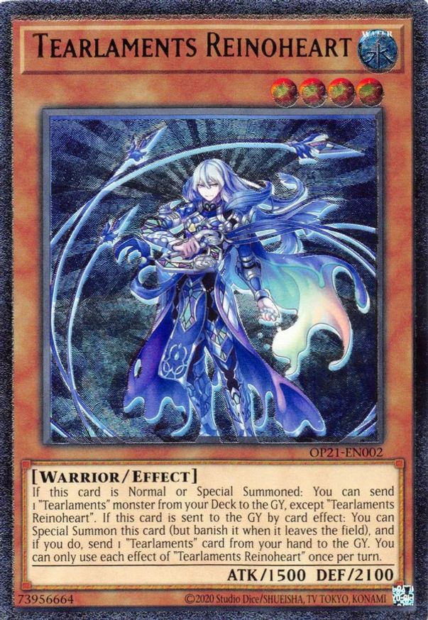 Tearlaments Reinoheart (UTR) - OTS Tournament Pack 21 - YuGiOh
