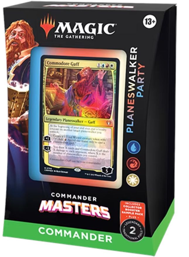 Commander Masters Commander Deck - Planeswalker Party - Commander ...