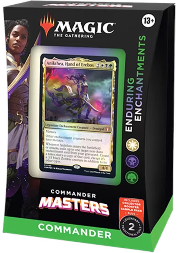 Commander Masters Commander Deck - Enduring Enchantments - Commander ...