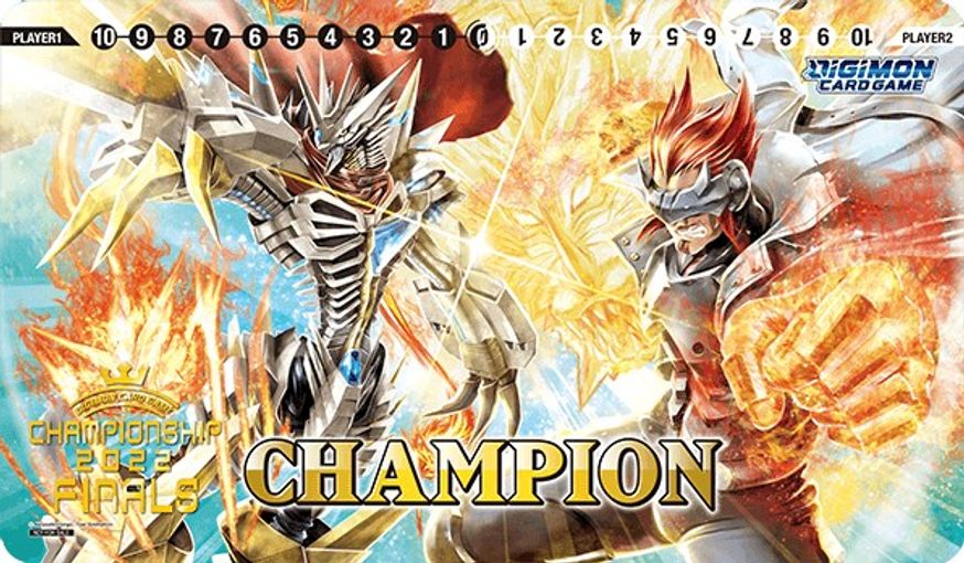 Digimon Card Game: 2022 Final Championships 1st Place Playmat - Bandai ...