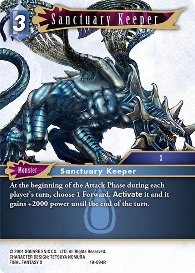 Sanctuary Keeper - From Nightmares - Final Fantasy TCG