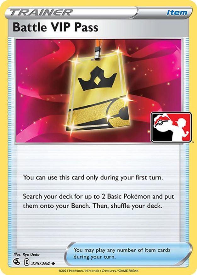 Battle VIP Pass - Prize Pack Series Cards - Pokemon