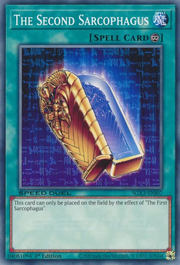 The Second Sarcophagus - Speed Duel GX: Duelists of Shadows - YuGiOh