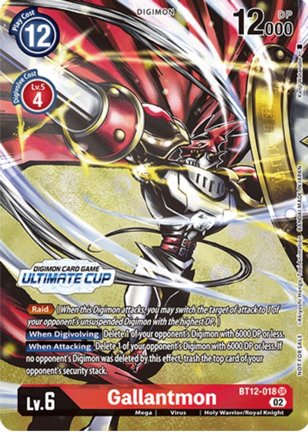 Gallantmon (Ultimate Cup) - Across Time - Digimon Card Game