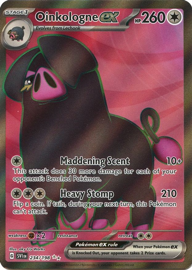 Oinkologne ex - 234/198 - SV01: Scarlet & Violet Base Set - Pokemon