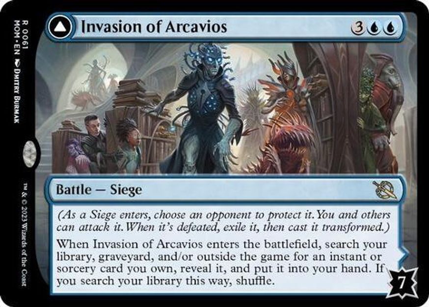 Invasion of Arcavios - March of the Machine - Magic: The Gathering