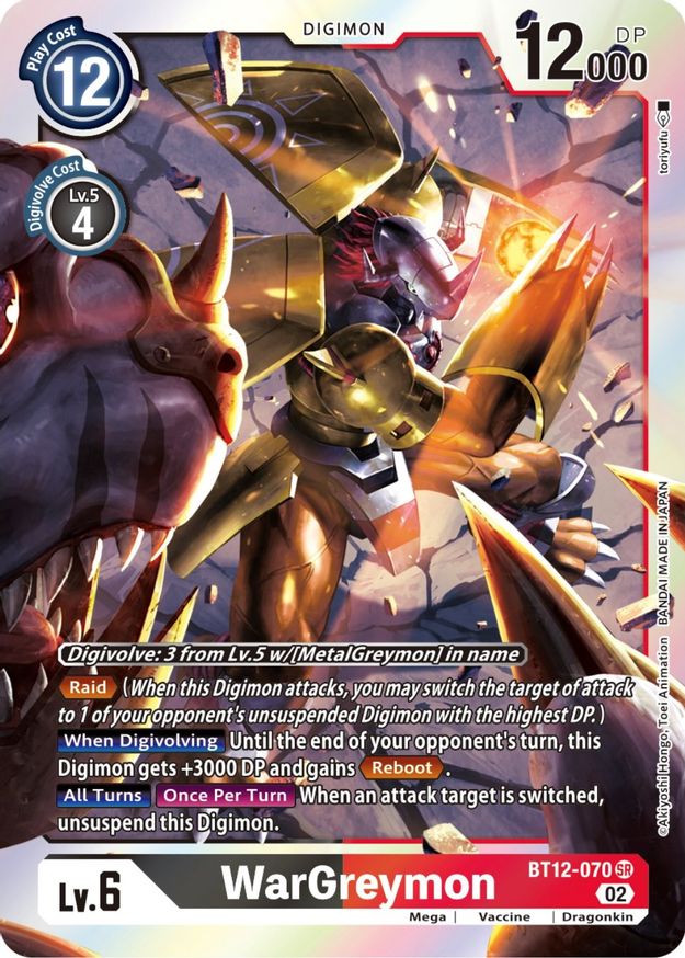 WarGreymon - Across Time - Digimon Card Game
