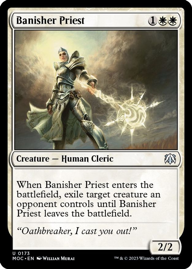 Banisher Priest - Commander: March of the Machine - Magic: The Gathering