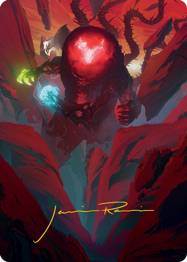 Omnath, Locus of All Art Card (62/81) (Gold-Stamped Signature) - Art ...