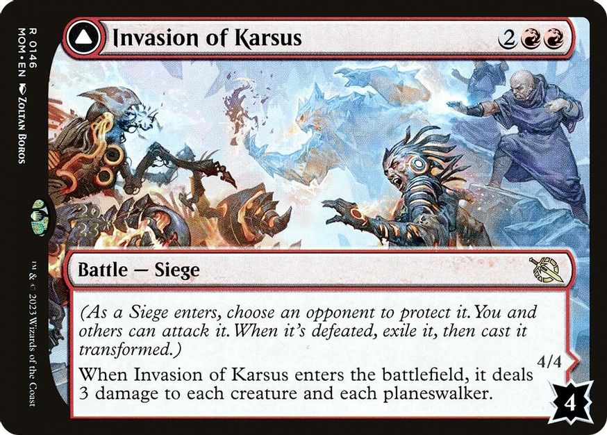 Invasion of Karsus - Prerelease Cards - Magic: The Gathering