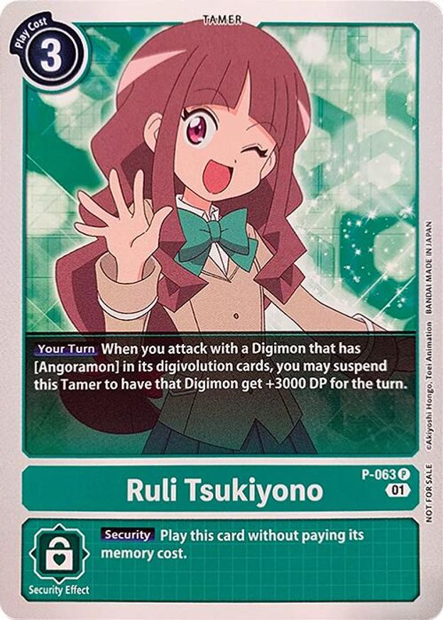 Ruli Tsukiyono - Revision Pack Cards - Digimon Card Game