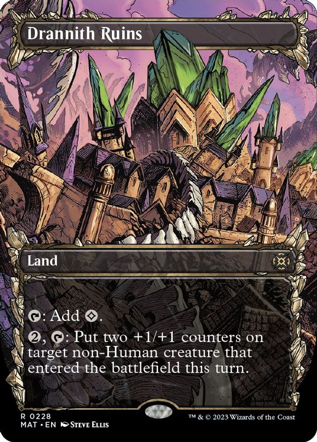 Drannith Ruins (Halo Foil) - March of the Machine: The Aftermath ...