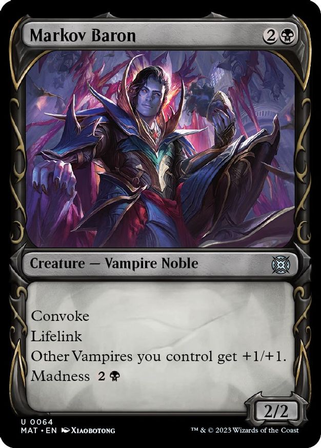 Markov Baron (Showcase) - March of the Machine: The Aftermath - Magic ...