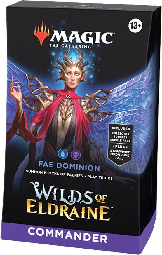 Wilds of Eldraine Commander Deck - Fae Dominion - Commander: Wilds of ...