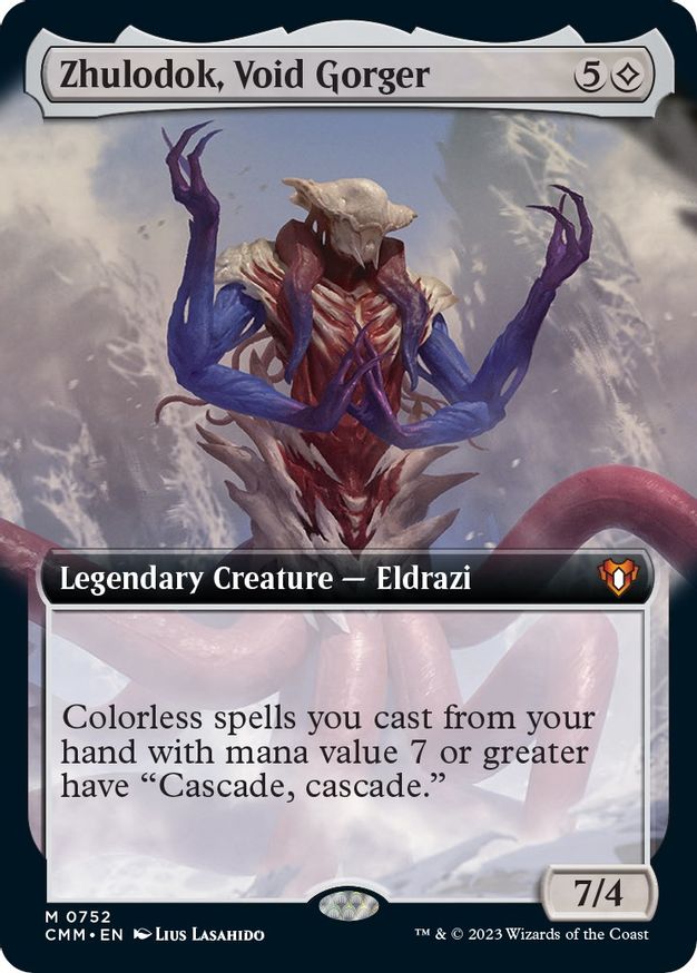 Zhulodok, Void Gorger (Extended Art) - Commander Masters - Magic: The ...