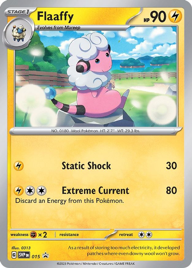 Flaaffy - 015 - SV: Scarlet & Violet Promo Cards - Pokemon
