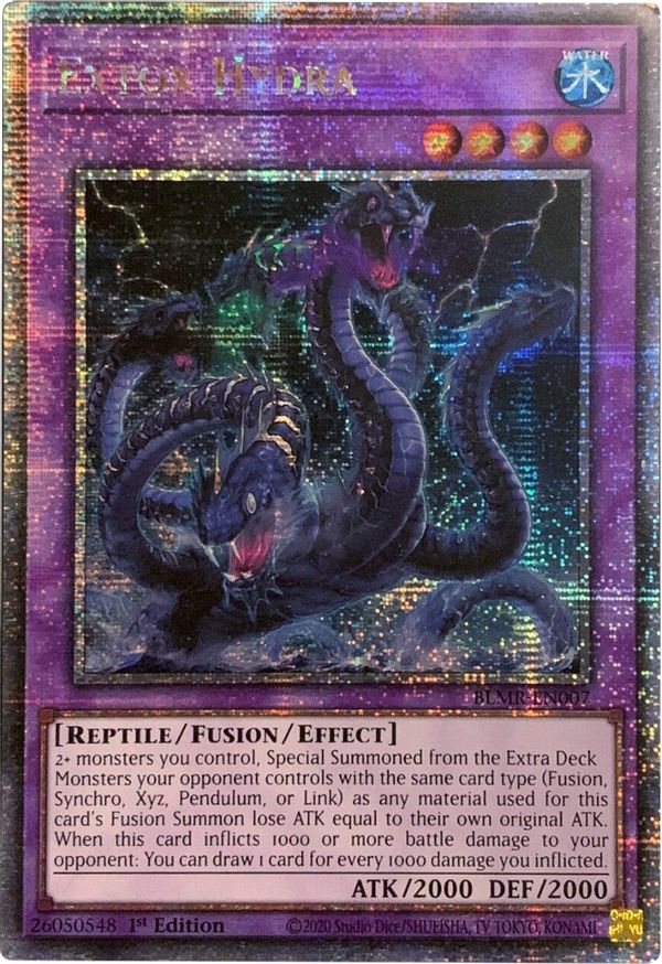 Extox Hydra (Quarter Century Secret Rare) - Battles of Legend ...
