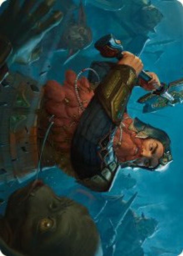 Gimli, Counter of Kills Art Card (10/81) - Art Series: Universes Beyond ...