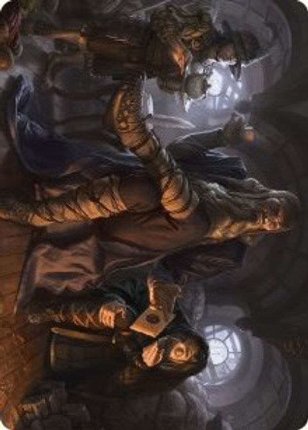 Sharkey, Tyrant of the Shire Art Card - Art Series: Universes Beyond ...