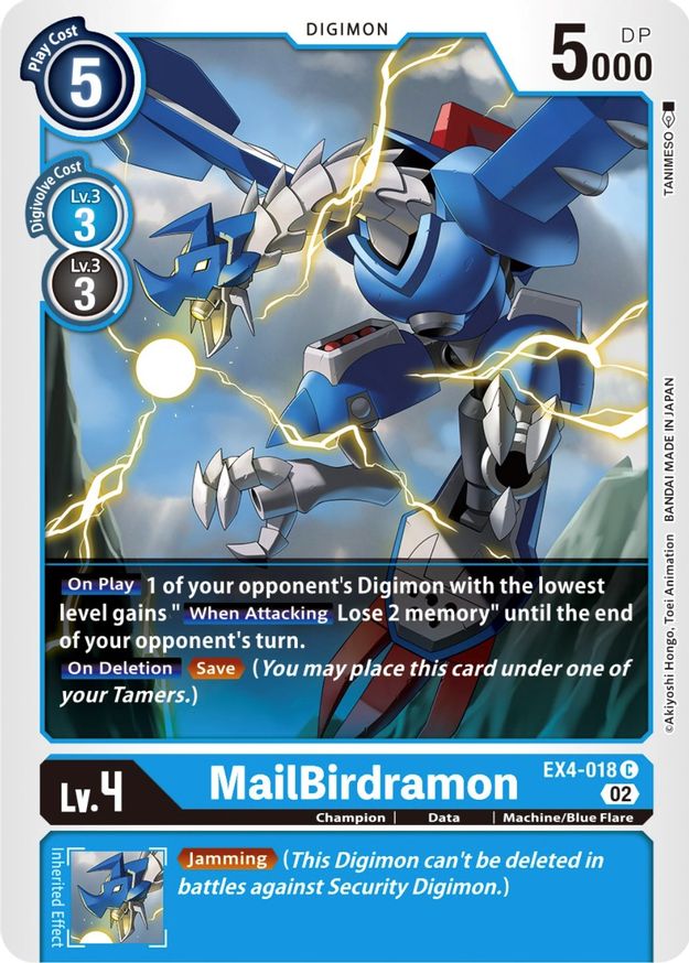 MailBirdramon - Alternative Being Booster - Digimon Card Game