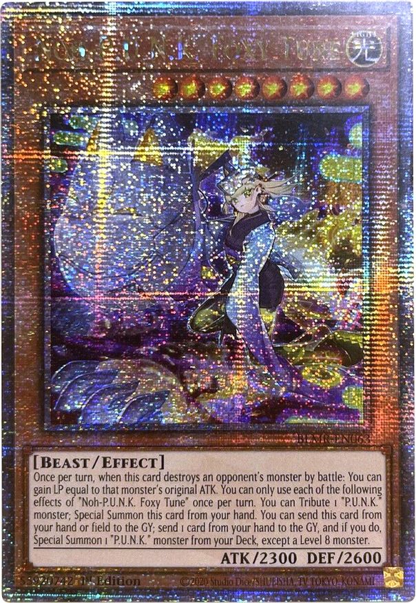 Noh-P.U.N.K. Foxy Tune (Quarter Century Secret Rare) - Battles of ...