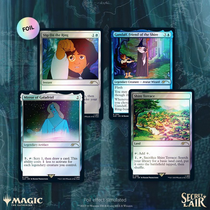 Secret Lair Drop: More Adventures in Middle-earth - Foil Edition ... Secret Lair Drop: More Adventures in Middle-earth - Foil Edition ...