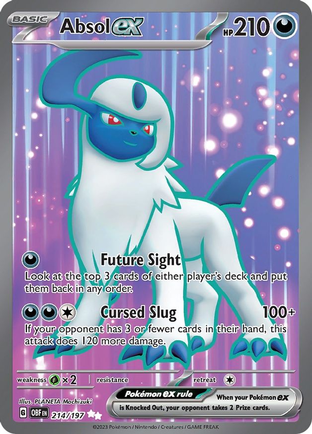 Absol ex - 214/197 - SV03: Obsidian Flames - Pokemon