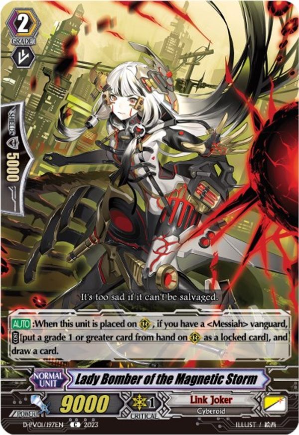 Lady Bomber of Magnetic Storm - D-PV01: History Collection - Cardfight Vanguard