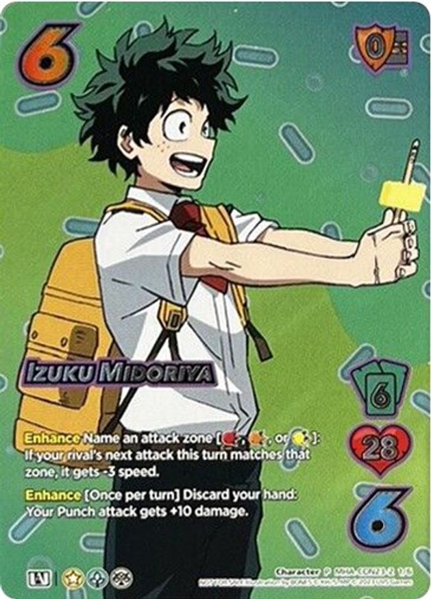 Izuku Midoriya (Gen Con 2023) - UniVersus: My Hero Academia Promo Cards - UniVersus