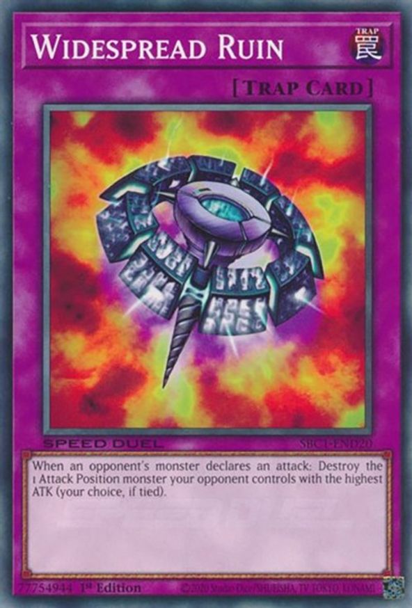Widespread Ruin - Speed Duel: Streets of Battle City - YuGiOh