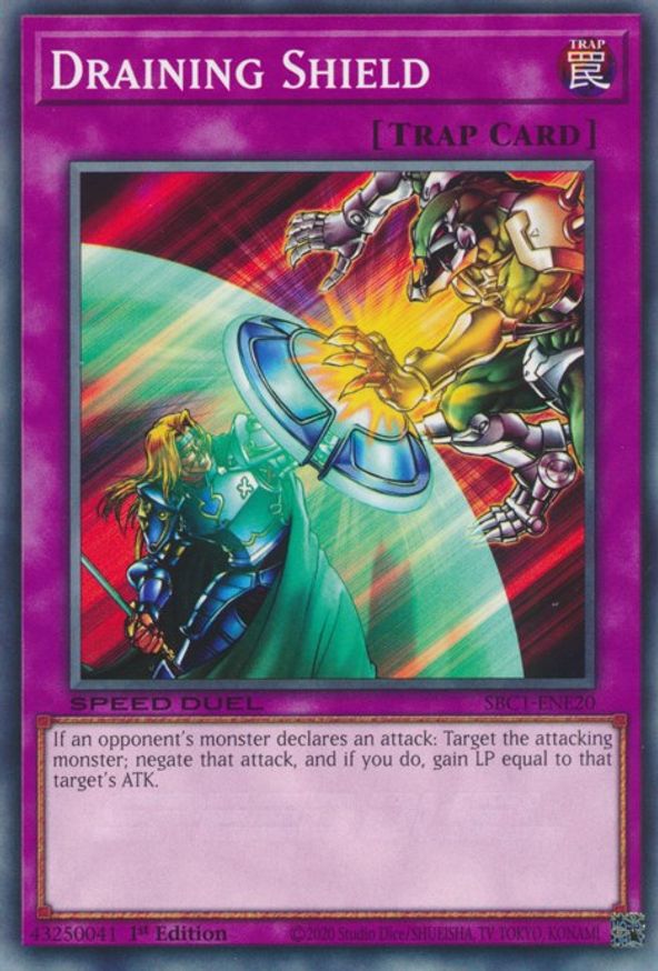 Draining Shield - Speed Duel: Streets of Battle City - YuGiOh